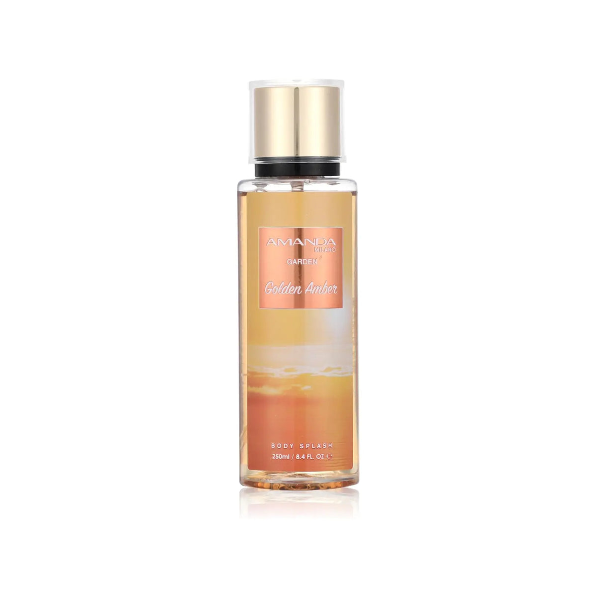 Amanda Milano garden body splash 250ml golden amber – ZaDa beauty